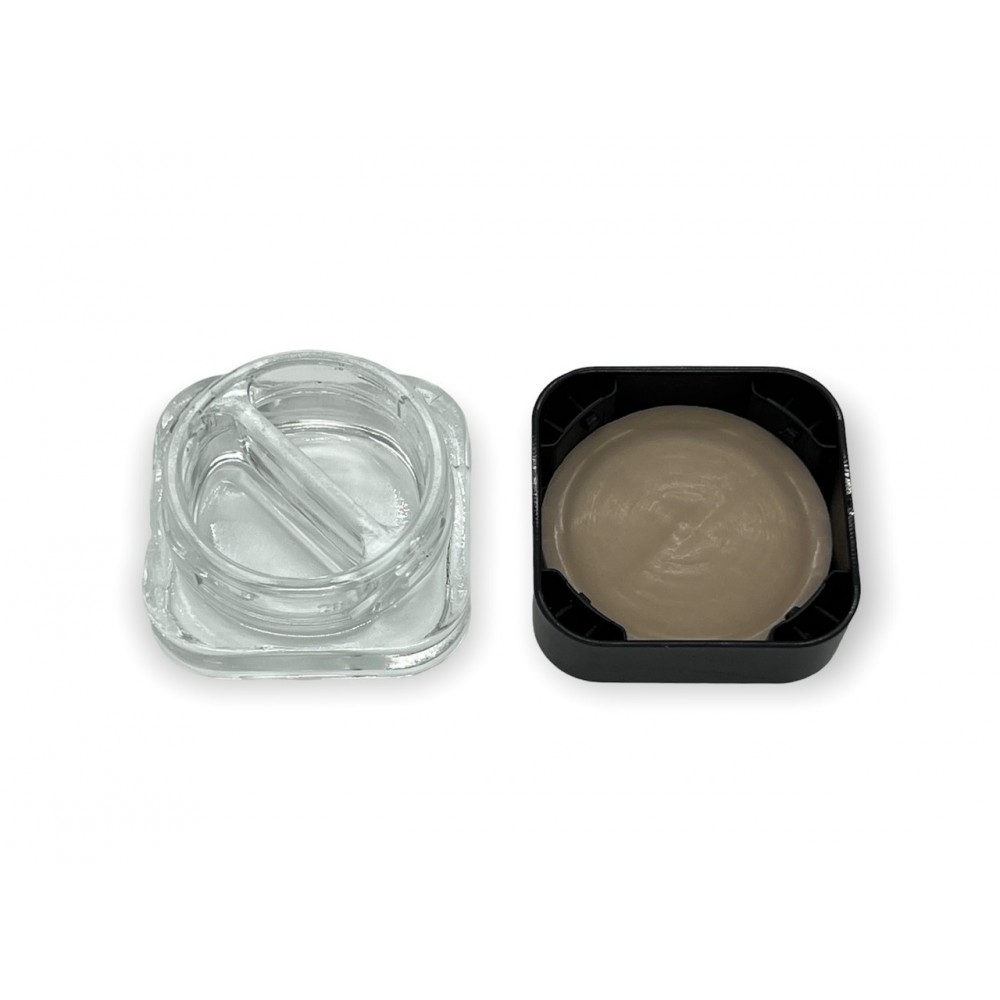 9cc Dual Compartment Glass Concentrate Jars